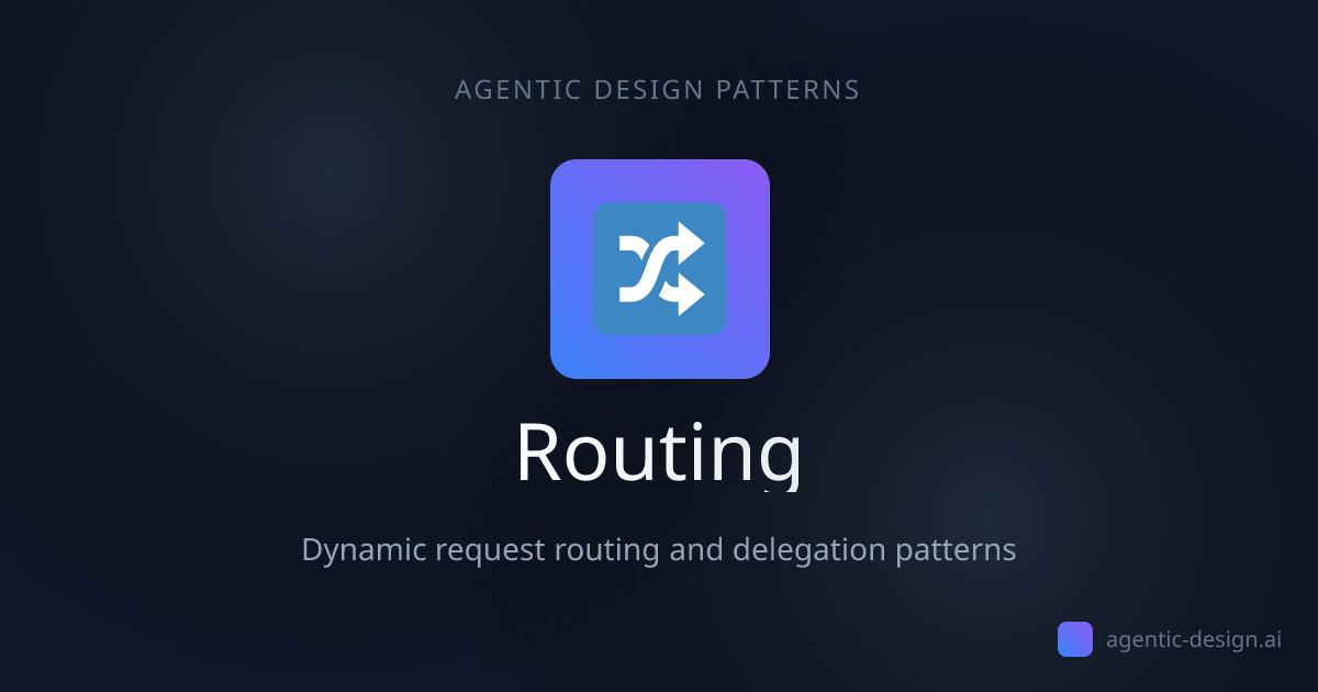 Routing - Agentic Design | Agentic Design Patterns