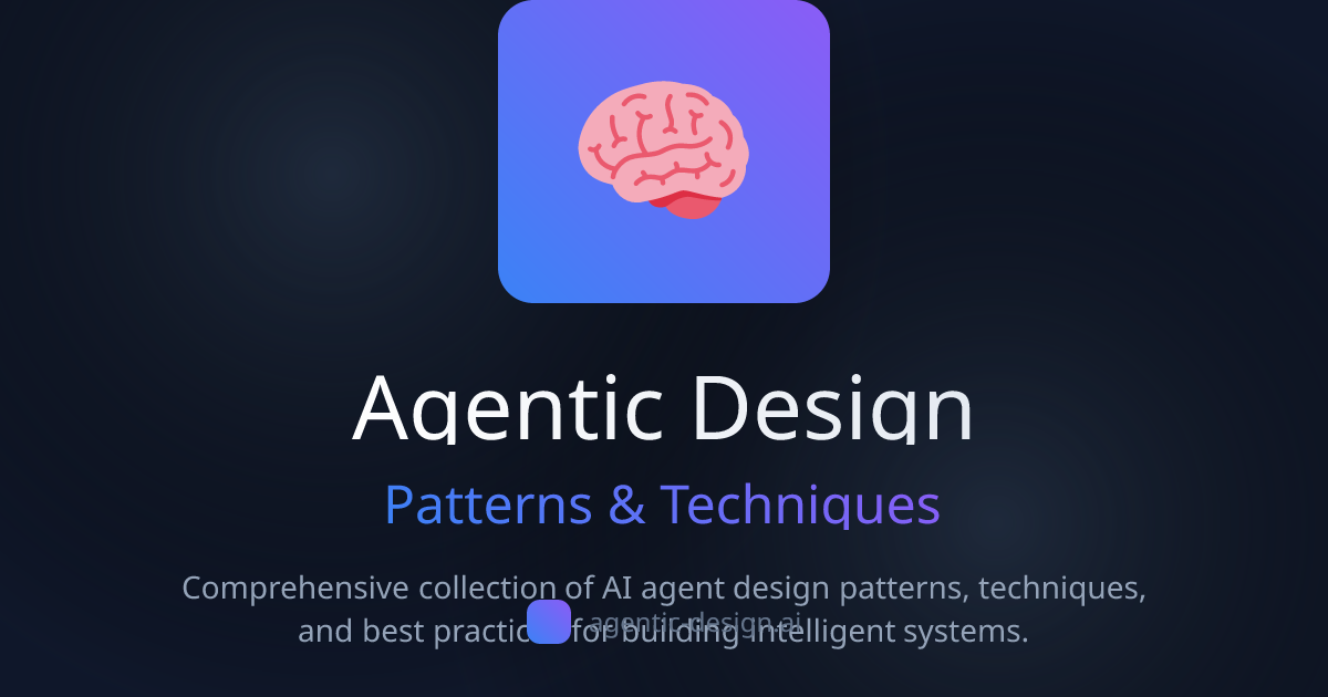 Ai Agent Design Patterns Agentic Design Agentic Design Patterns